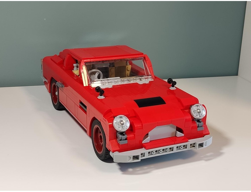 LEGO MOC 10258 Aston Martin DB5 by Kirvet | Rebrickable - Build with LEGO