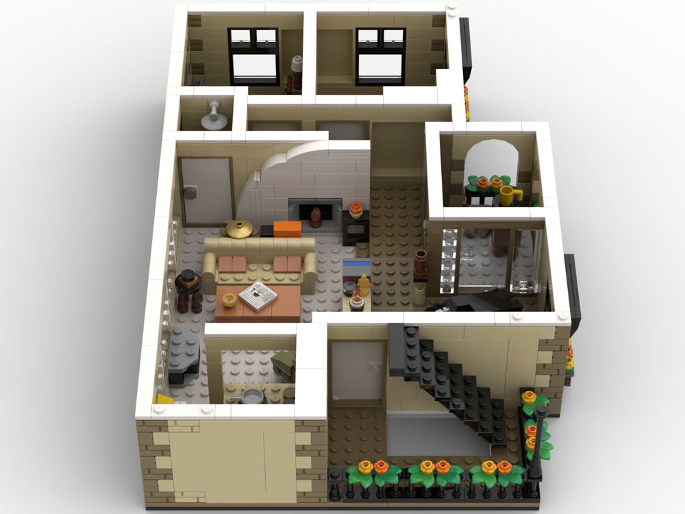 LEGO MOC SitCom Suite - Frasier by Brick Artisan | Rebrickable - Build ...