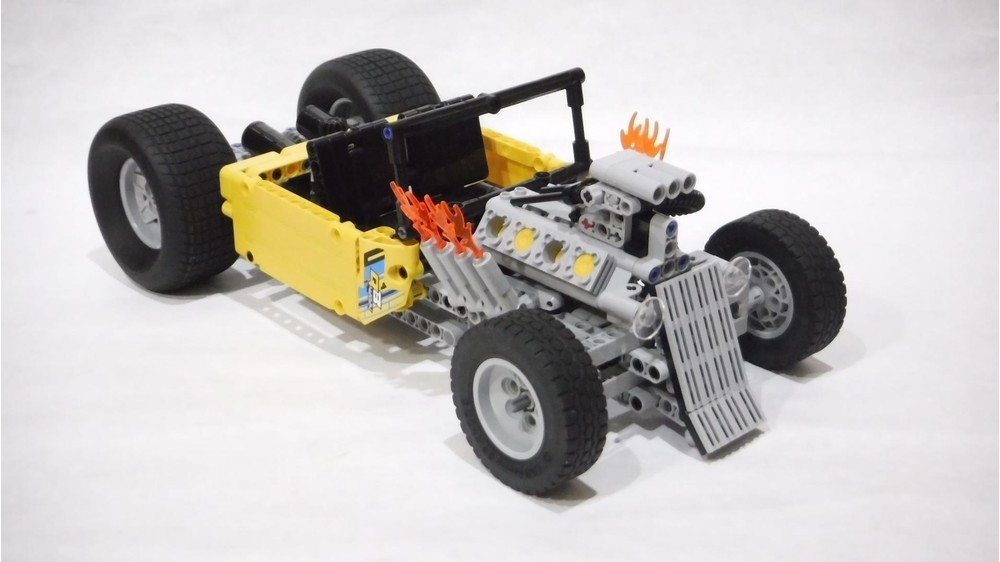 LEGO MOC Hot Rod by offroadcreations | Rebrickable - Build with LEGO