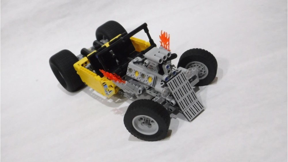 LEGO MOC Hot Rod by offroadcreations | Rebrickable - Build with LEGO