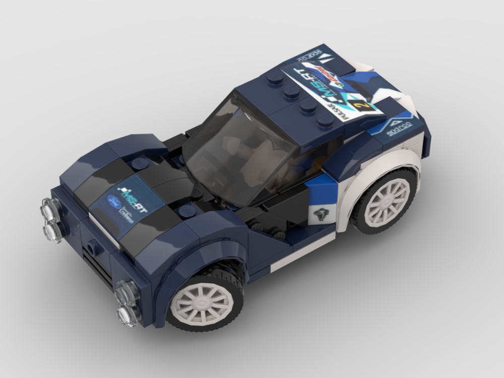 LEGO MOC 75885 rally car by BlueStar1 | Rebrickable - Build with LEGO