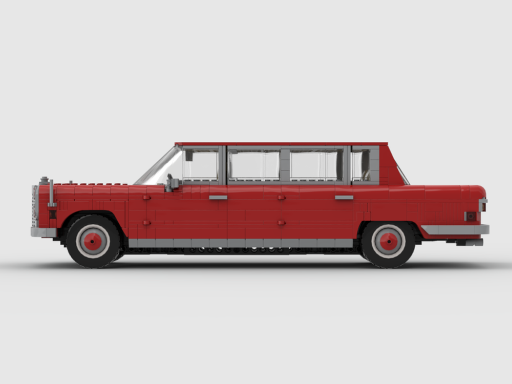 LEGO MOC Mercedes-Benz 600 Pullman (W100) "Red Baron" by TheCarBuilder ...