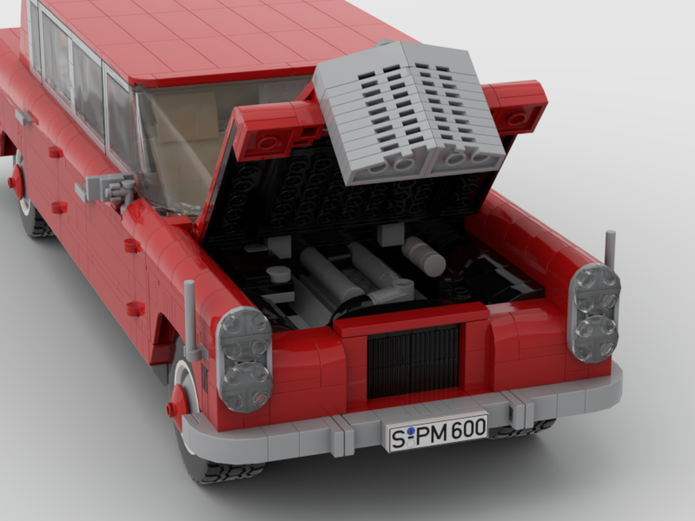 LEGO MOC Mercedes-Benz 600 Pullman (W100) "Red Baron" by TheCarBuilder ...