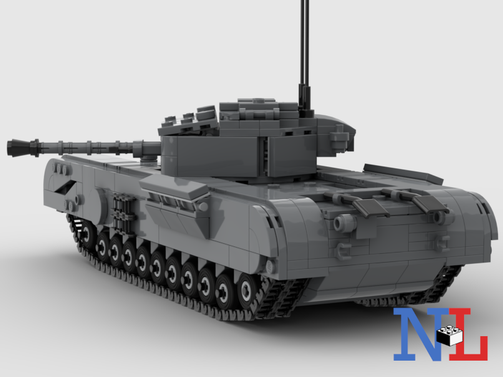 LEGO MOC WW2 Churchill Mark VII British Tank by NLBricks | Rebrickable ...