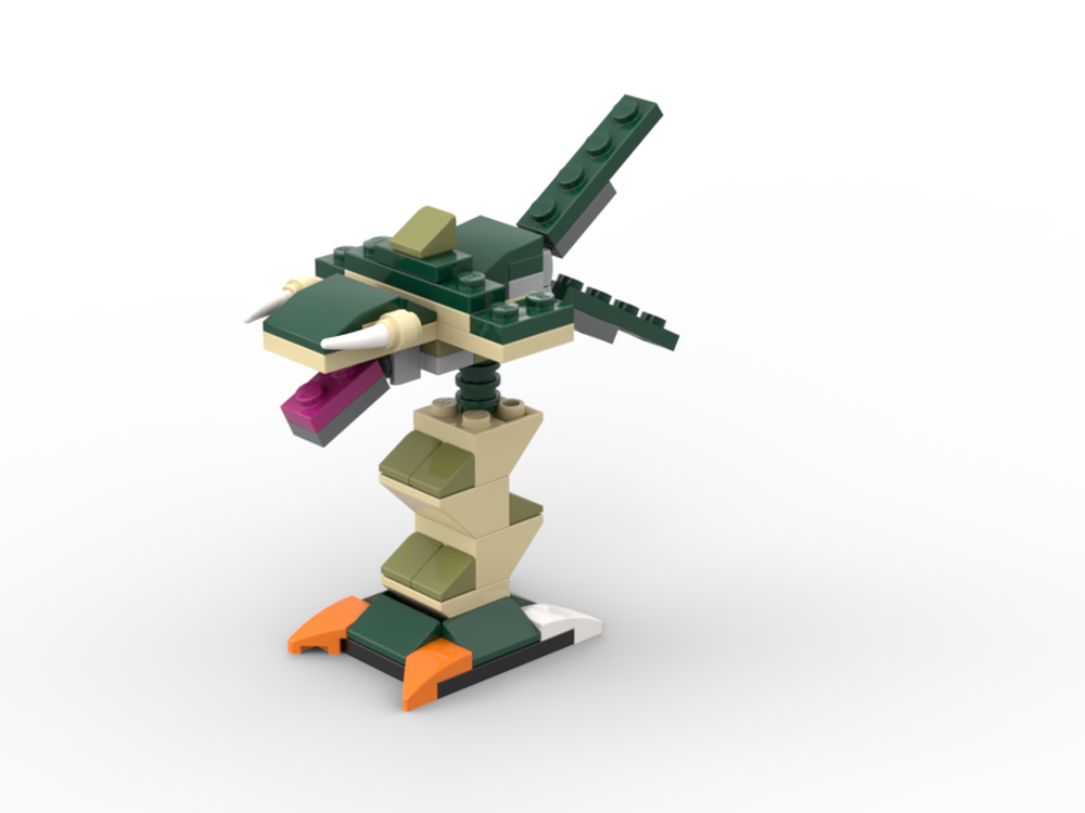 LEGO MOC 31121 fish (stand included) by just brick it | Rebrickable ...