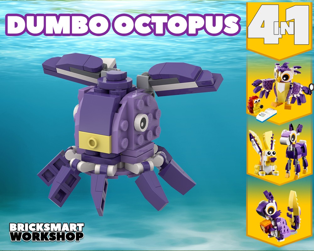 LEGO MOC Dumbo Octopus 31125 Alternate by bricksmartworkshop ...