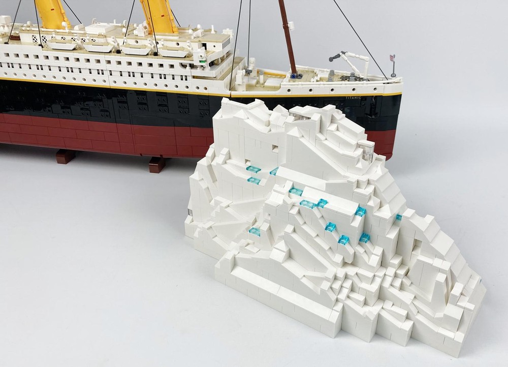 LEGO MOC Iceberg by Familie_Baustein | Rebrickable - Build with LEGO