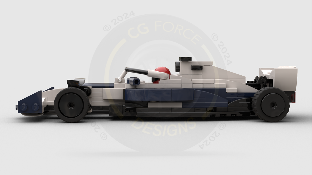 Lego Moc F1 Alpha Tauri At03 By Cgforcedesigns Rebrickable Build