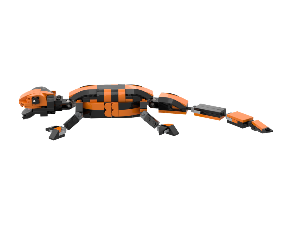 Lego Moc Fire Salamander 31129 Alternate By Bricksmartworkshop