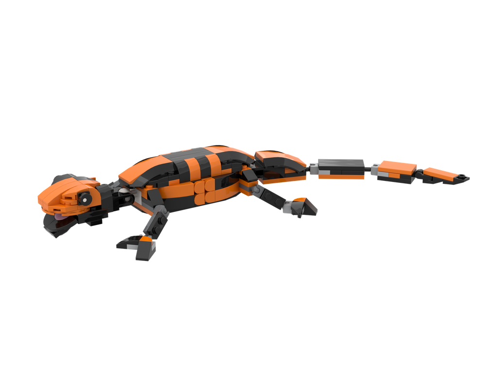 Lego Moc Fire Salamander 31129 Alternate By Bricksmartworkshop