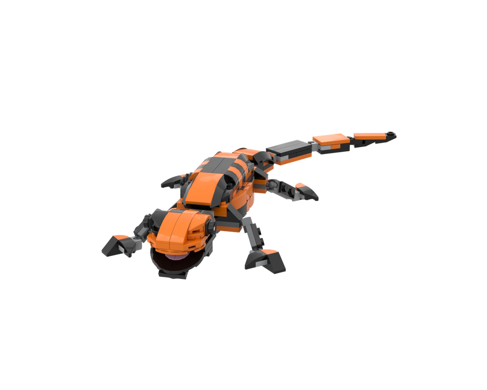 Lego Moc Fire Salamander 31129 Alternate By Bricksmartworkshop