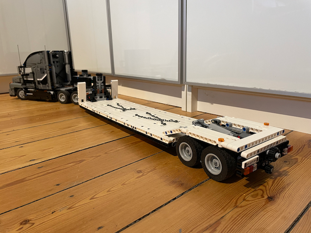 Lego Moc Truck And Gooseneck Trailer 42128 42078 Alternate By Time Hh