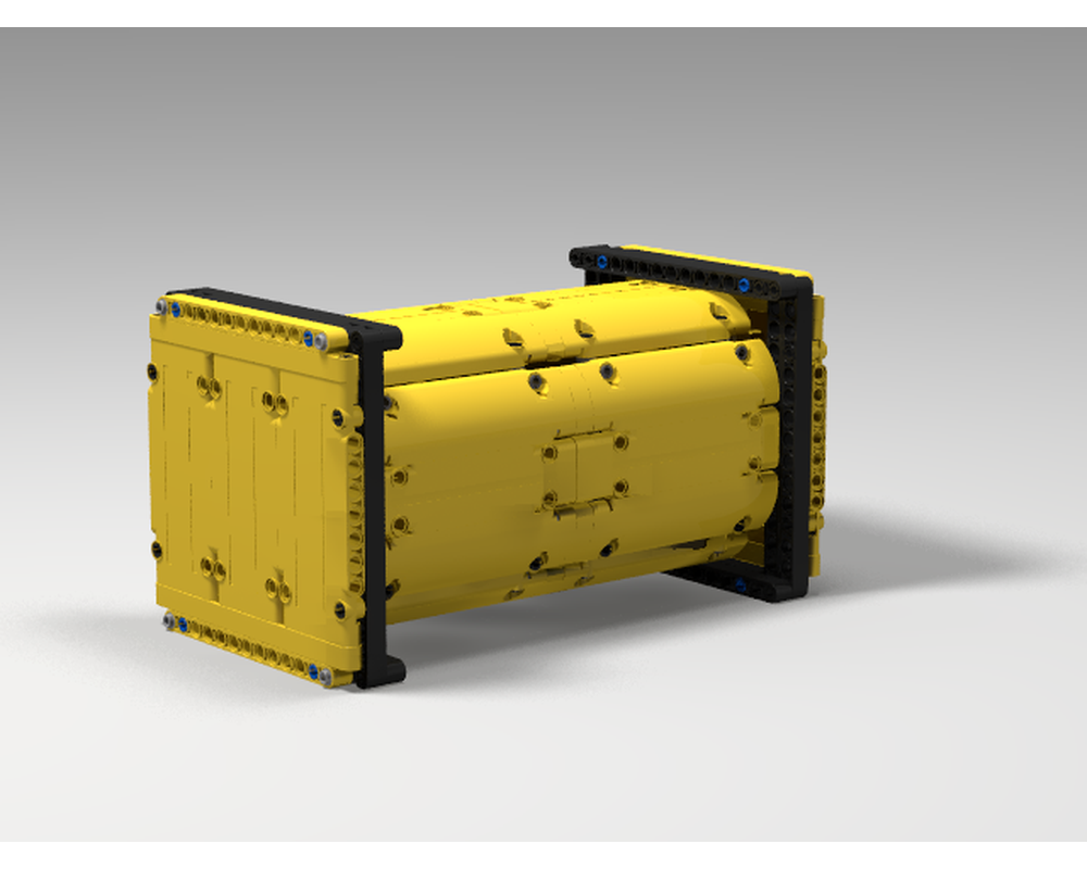 Lego Moc Tank Container By Smudge Rebrickable Build With Lego