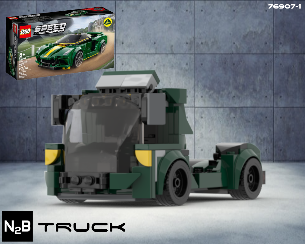 LEGO MOC Truck - Alternate build 1 Lego 76907 by n2brick | Rebrickable ...