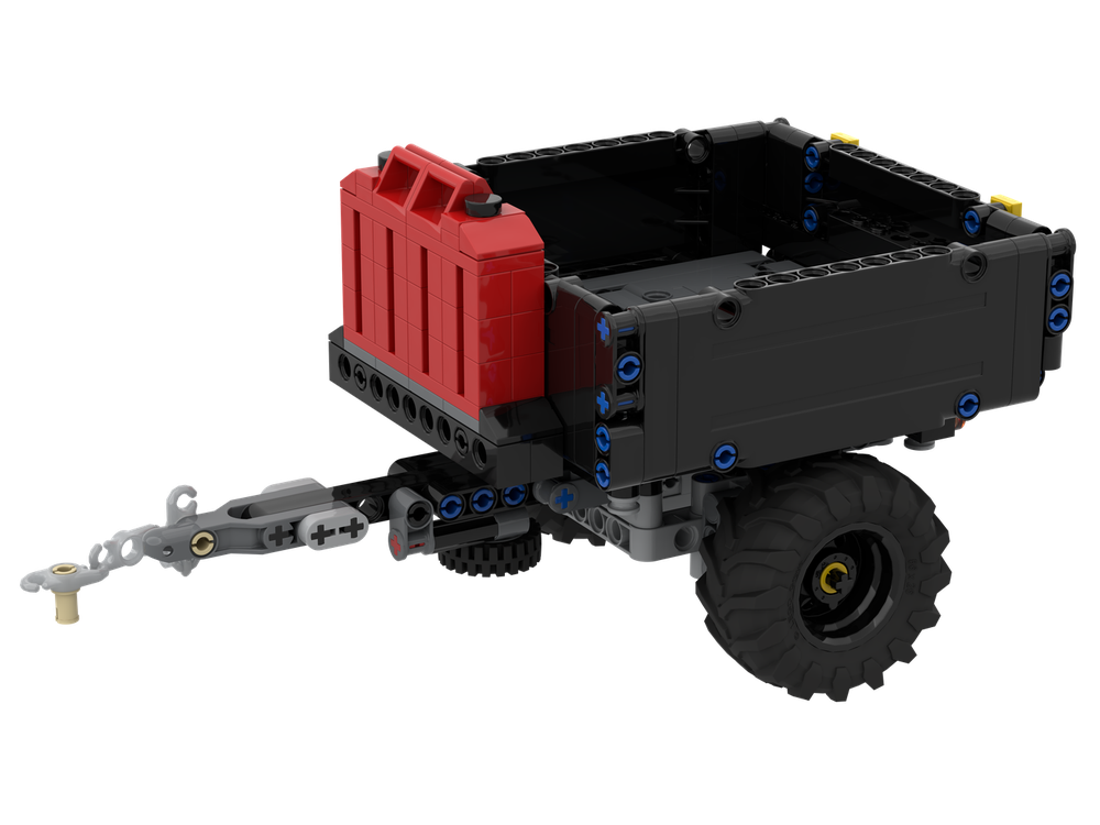 LEGO MOC ATV Trailer 1 by LBBDE | Rebrickable - Build with LEGO