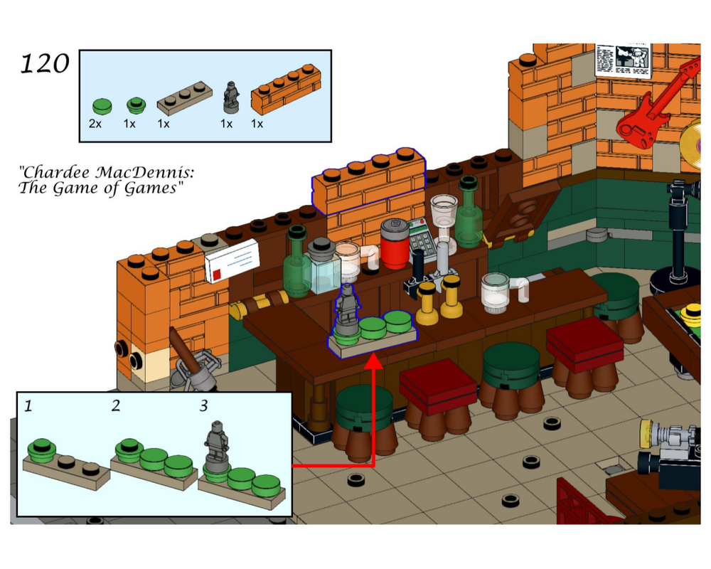 Lego Moc Modular Paddys Pub By Benbuildslego Rebrickable Build