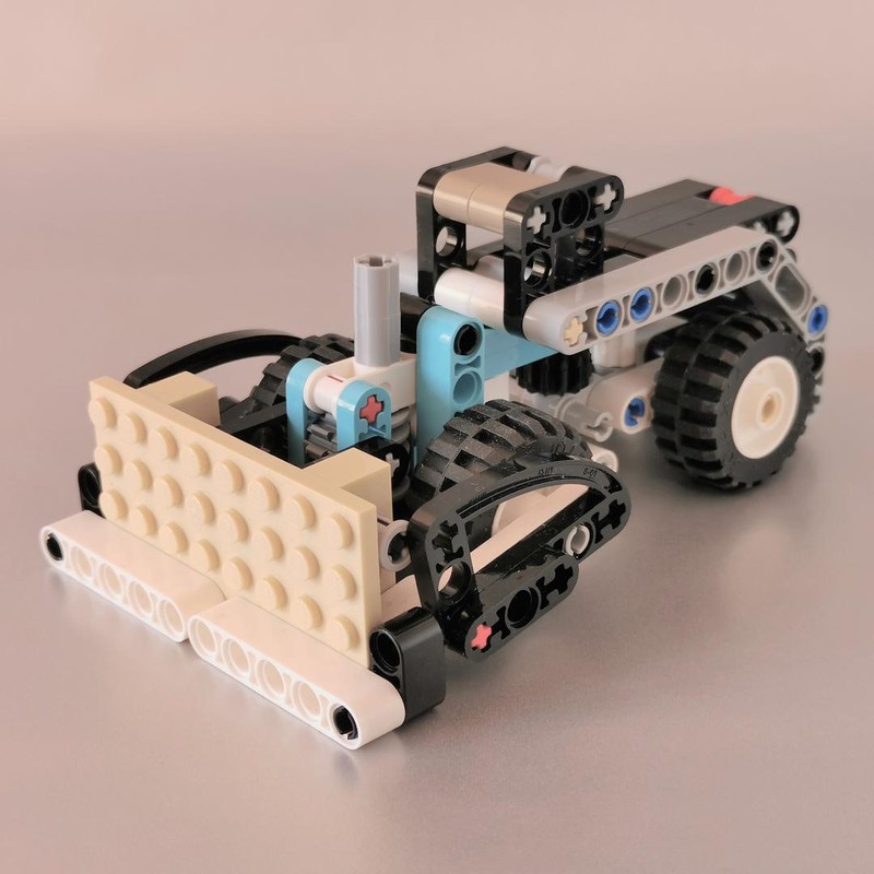 LEGO MOC 42133H - Wheeled Dozer by kostq | Rebrickable - Build with LEGO