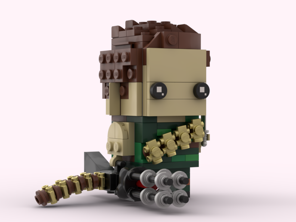 LEGO MOC Arnold Schwarzenegger in the Predator by GetMeBricked ...