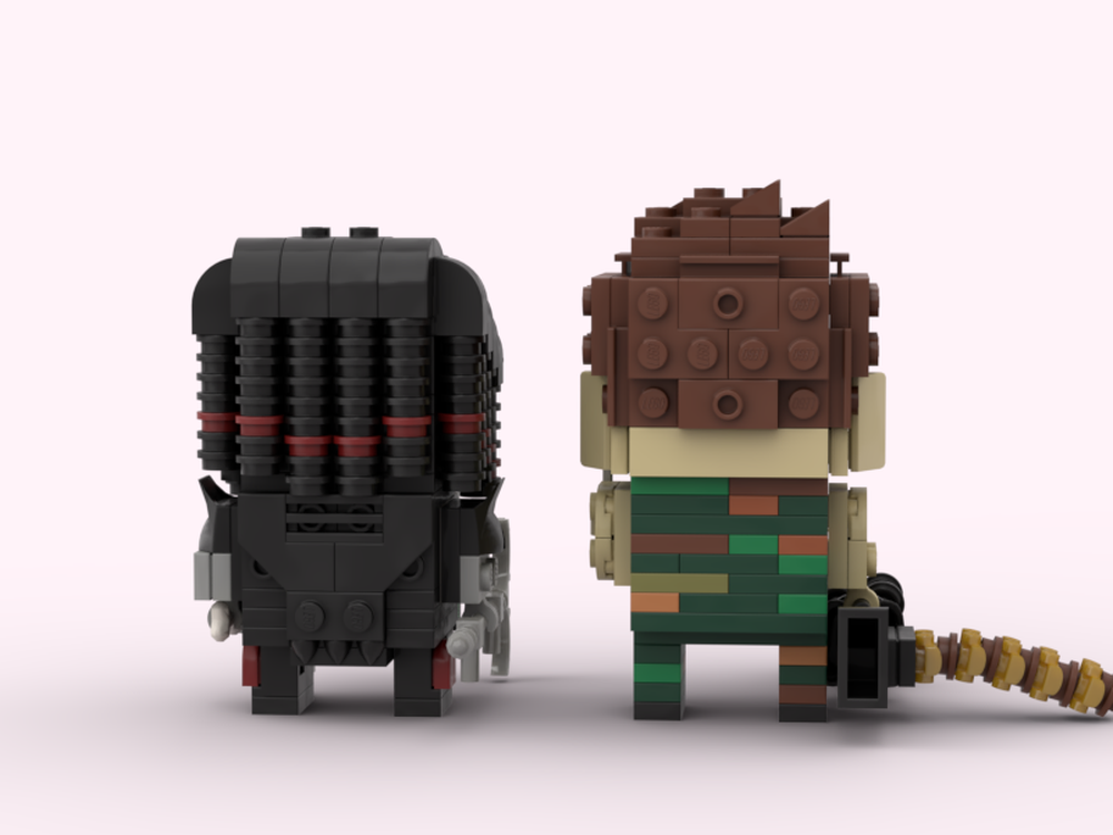 LEGO MOC Arnold Schwarzenegger in the Predator by GetMeBricked ...