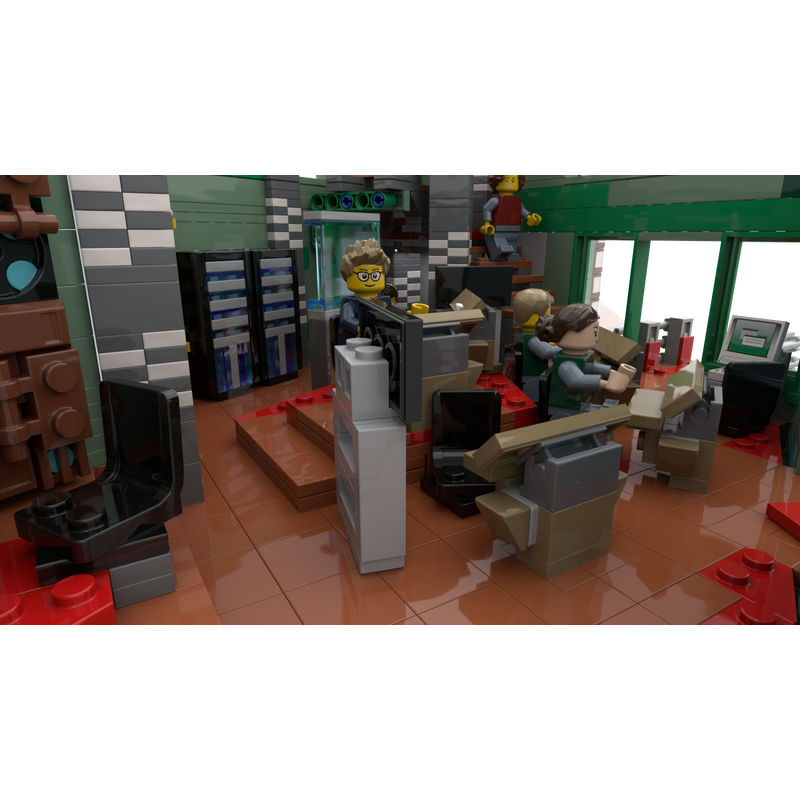 LEGO MOC Stargate Atlantis Control Room (LEGO® colors) by axsbricks ...