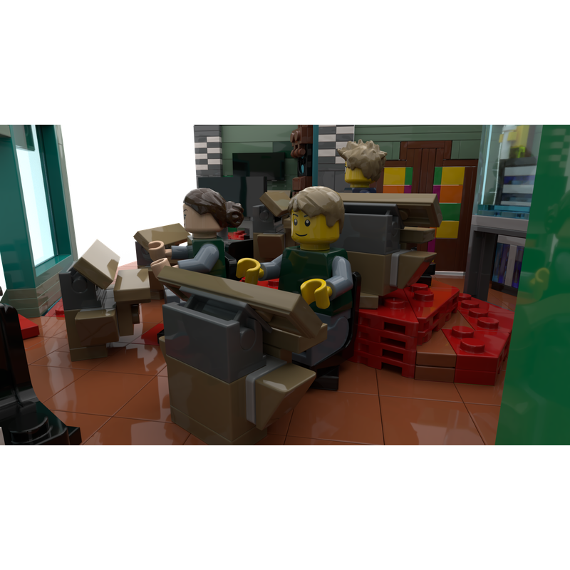 LEGO MOC Stargate Atlantis Control Room (LEGO® colors) by axsbricks ...