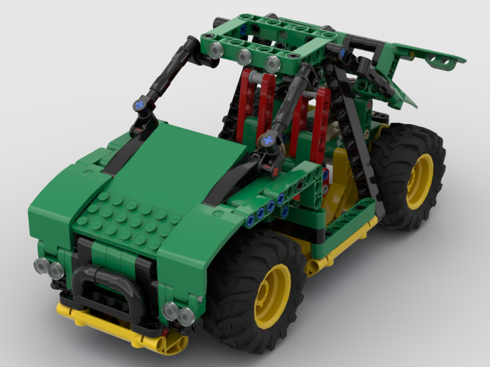 LEGO MOC 42136 Rally Car by artemisovsky | Rebrickable - Build with LEGO
