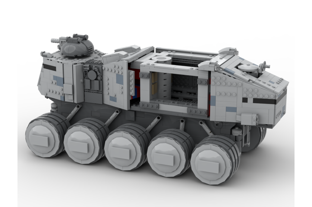 Lego Moc Havw A6 Juggernaut Tank V2 By Thelegowolfpack Rebrickable