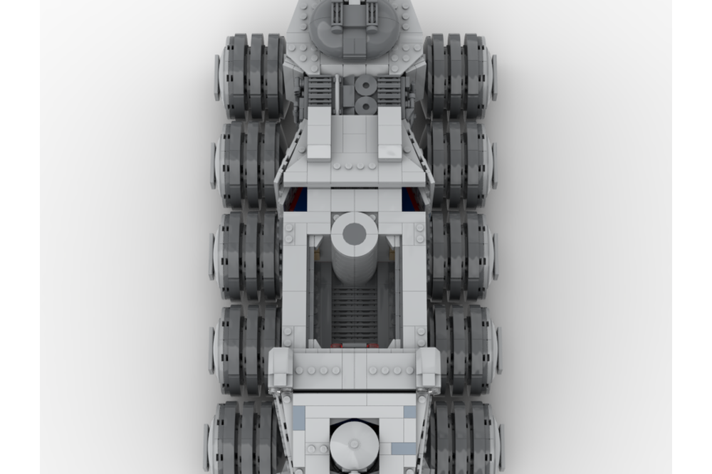 Lego Moc Havw A6 Juggernaut Tank V2 By Thelegowolfpack Rebrickable