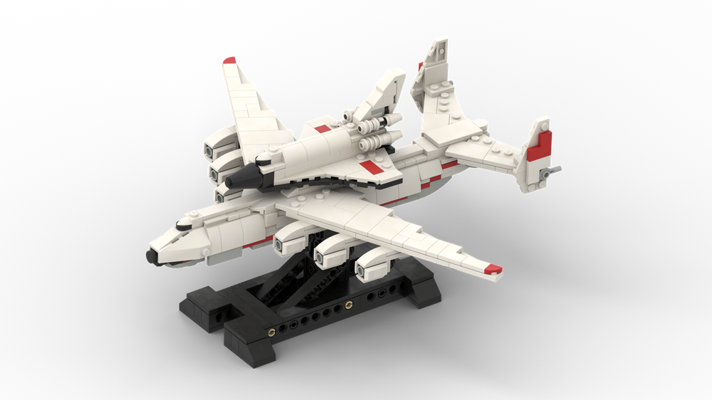 LEGO MOC Buran ( Буран ) Shuttle | 1:300 Scale by DarthDesigner ...