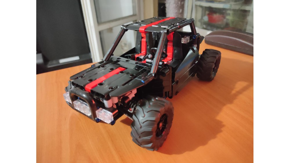 Lego Moc Black And Red Buggy By Cokoboko1 Rebrickable Build With Lego