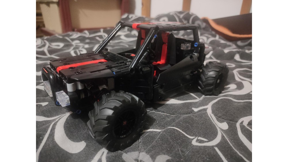 Lego Moc Black And Red Buggy By Cokoboko1 Rebrickable Build With Lego