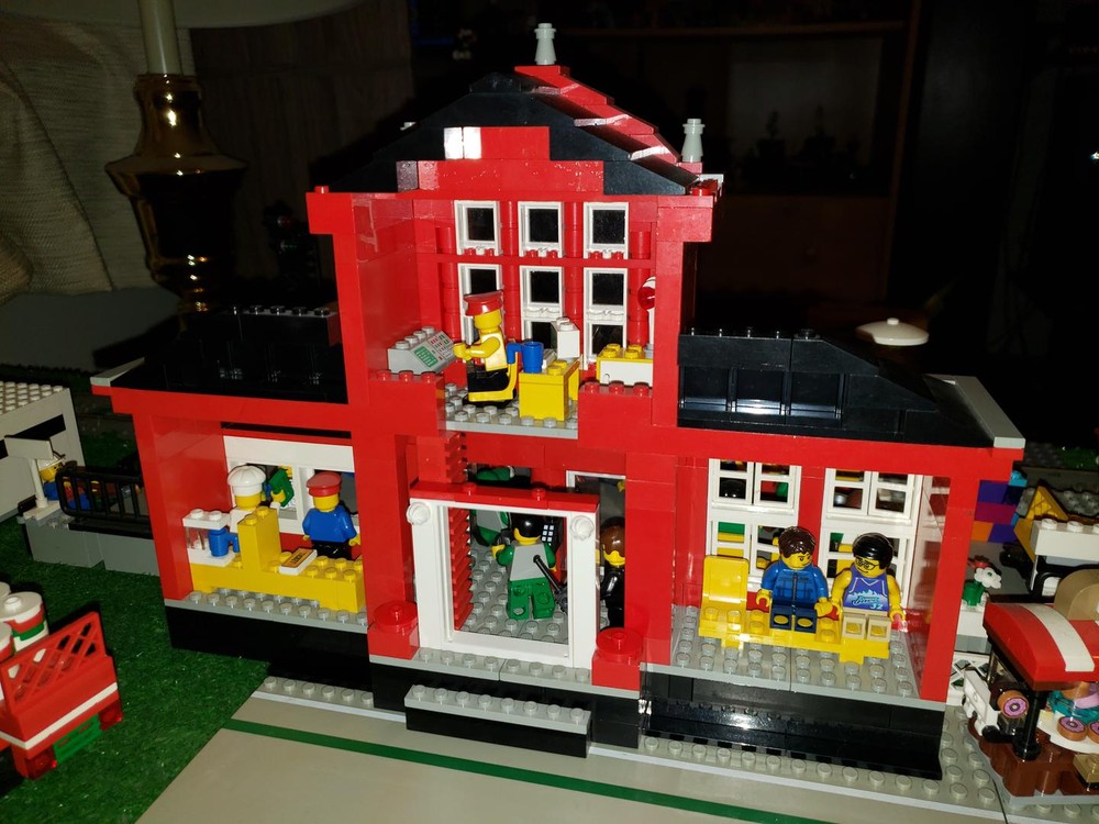 LEGO MOC 2150/4554 Front Wall by Rocket Racer318 | Rebrickable - Build ...