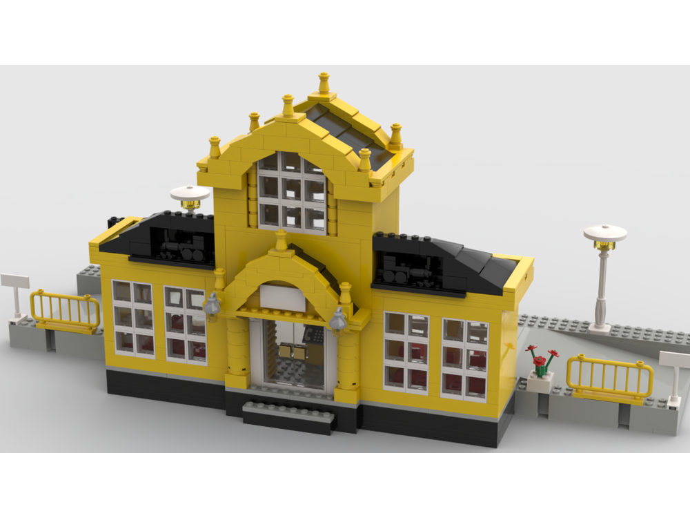 LEGO MOC 2150/4554 Front Wall by Rocket Racer318 | Rebrickable - Build ...