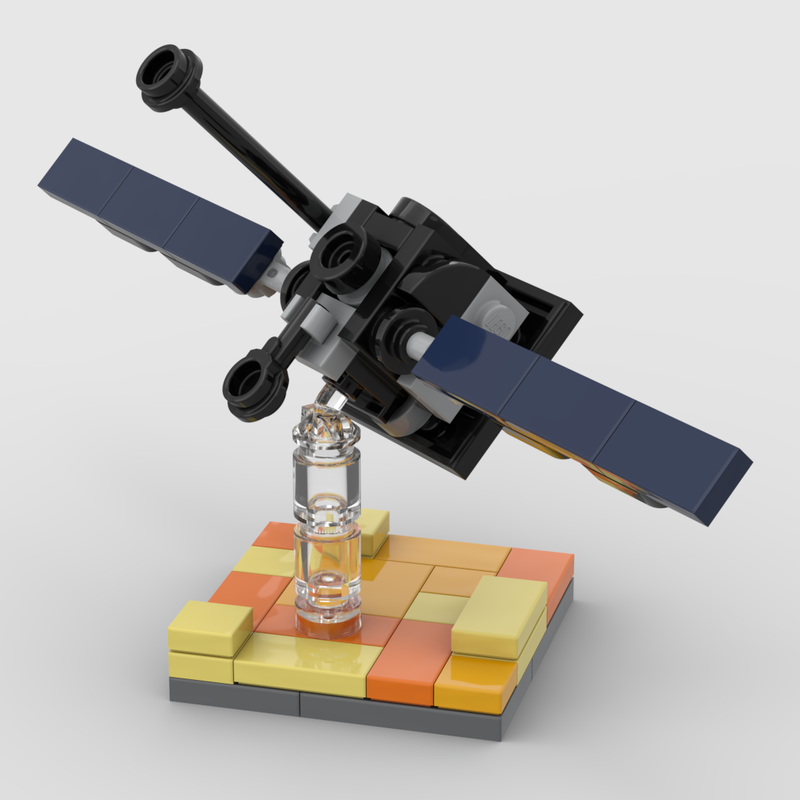 LEGO MOC 1:110 Solar Orbiter (SolO) by alekru | Rebrickable - Build ...