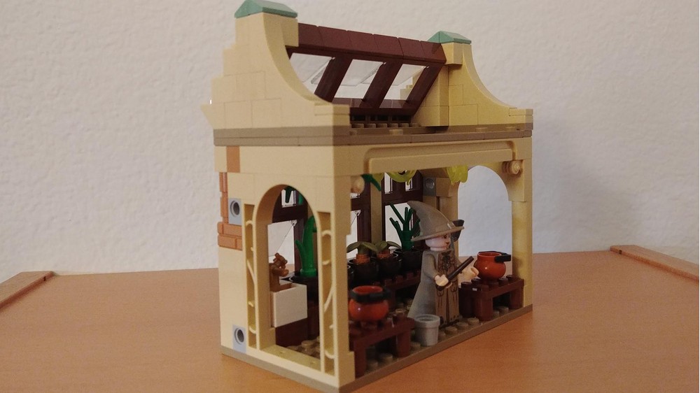 Lego Moc Herbology Greenhouse By Trevortoad Rebrickable Build With Lego