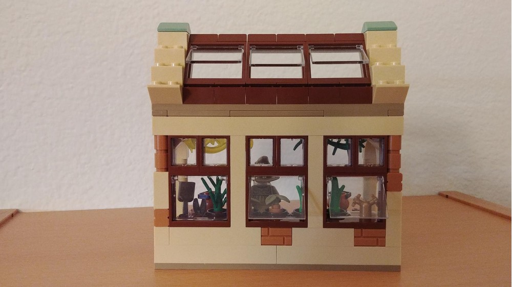 Lego Moc Herbology Greenhouse By Trevortoad Rebrickable Build With Lego