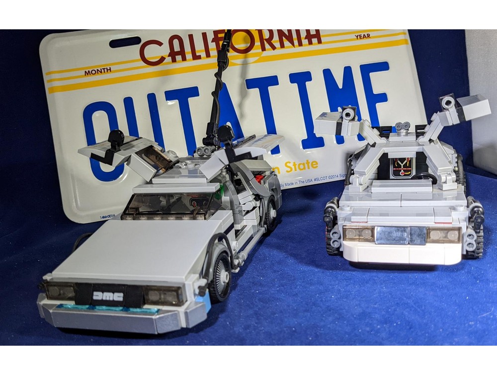 LEGO MOC Back to the Future DeLorean Time Machine by Brickrattyop ...