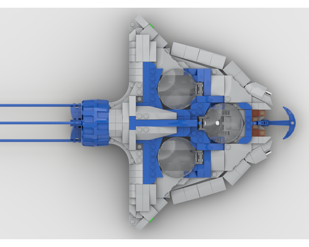 LEGO MOC Gungan Tribubble Bongo by LLep | Rebrickable - Build with LEGO