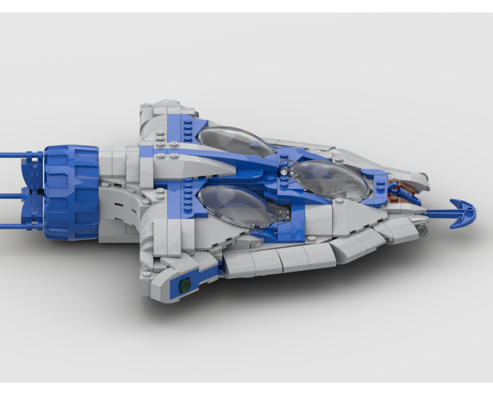 LEGO MOC Gungan Tribubble Bongo by LLep | Rebrickable - Build with LEGO