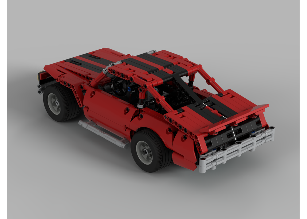 LEGO MOC Red RC Racecar by Mani91 | Rebrickable - Build with LEGO