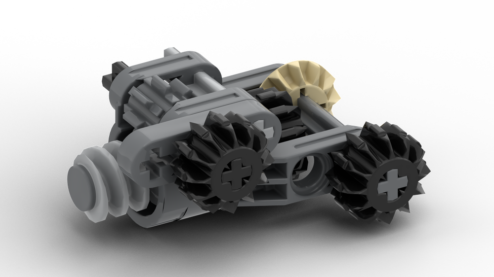 LEGO MOC Snail Drive Gearbox by 2in1 | Rebrickable - Build with LEGO