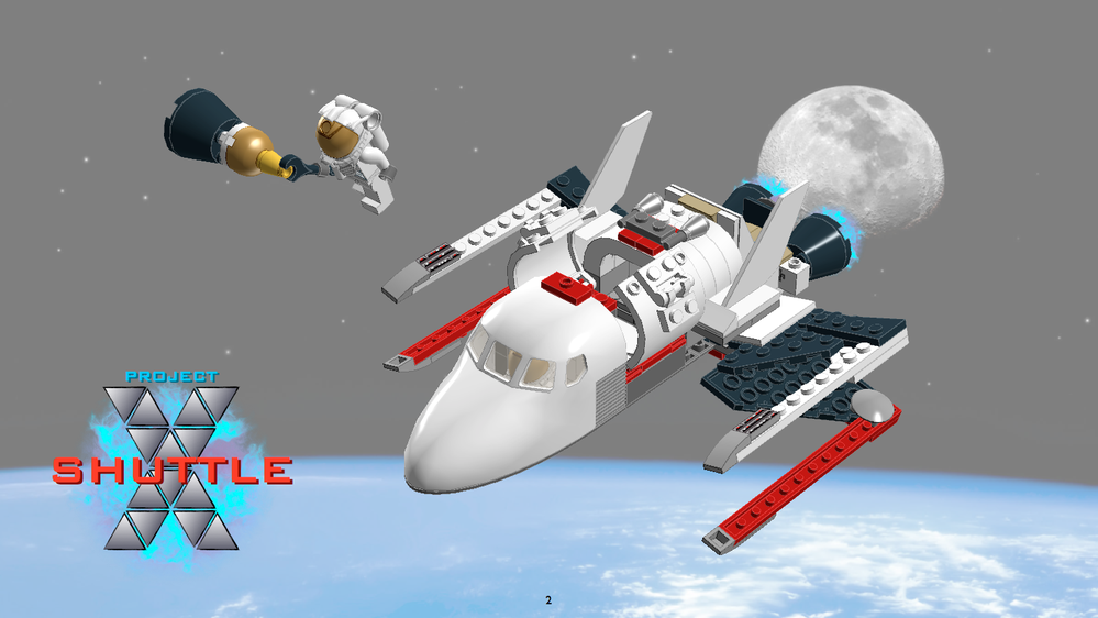 LEGO MOC X-Shuttle by plastic.ati | Rebrickable - Build with LEGO