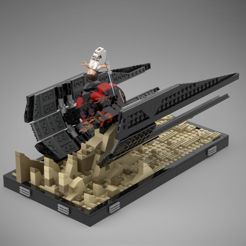 LEGO MOC Pasaana Encounter (Diorama Collection - Episode 9) by Breaaad ...