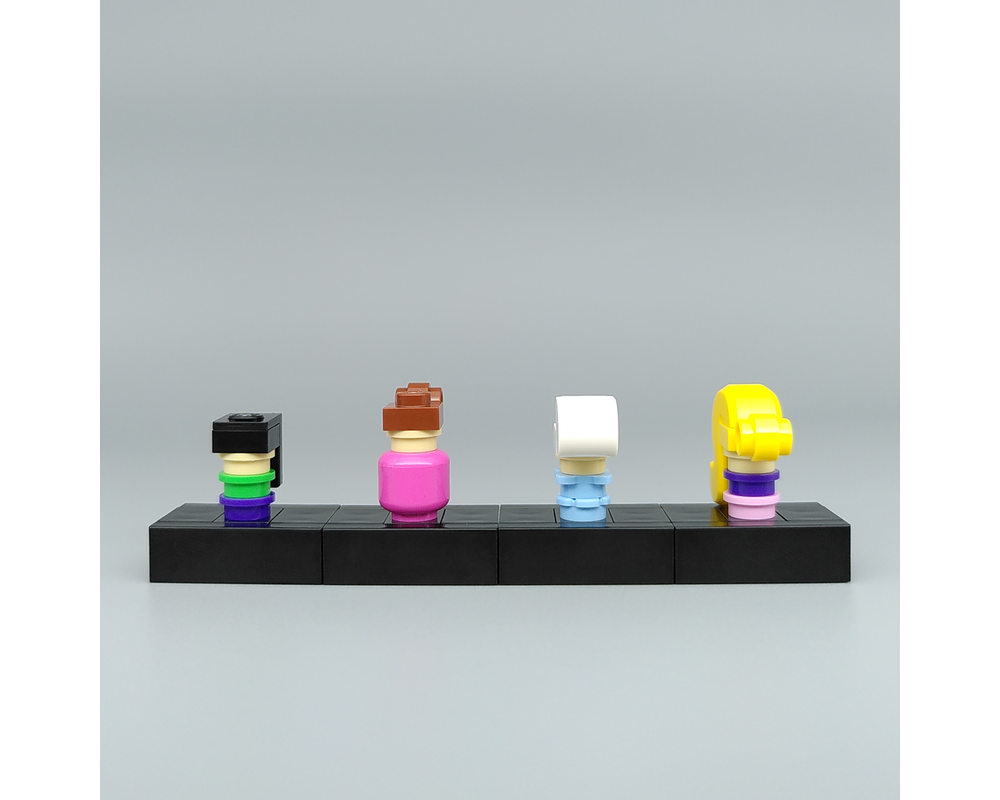 LEGO MOC Neighborhood Children by mbmocs | Rebrickable - Build with LEGO