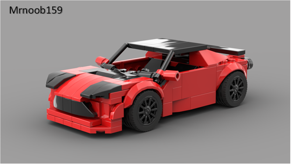 Lego Moc 2008 Tesla Roadster By Mrnoob159 Rebrickable Build With Lego