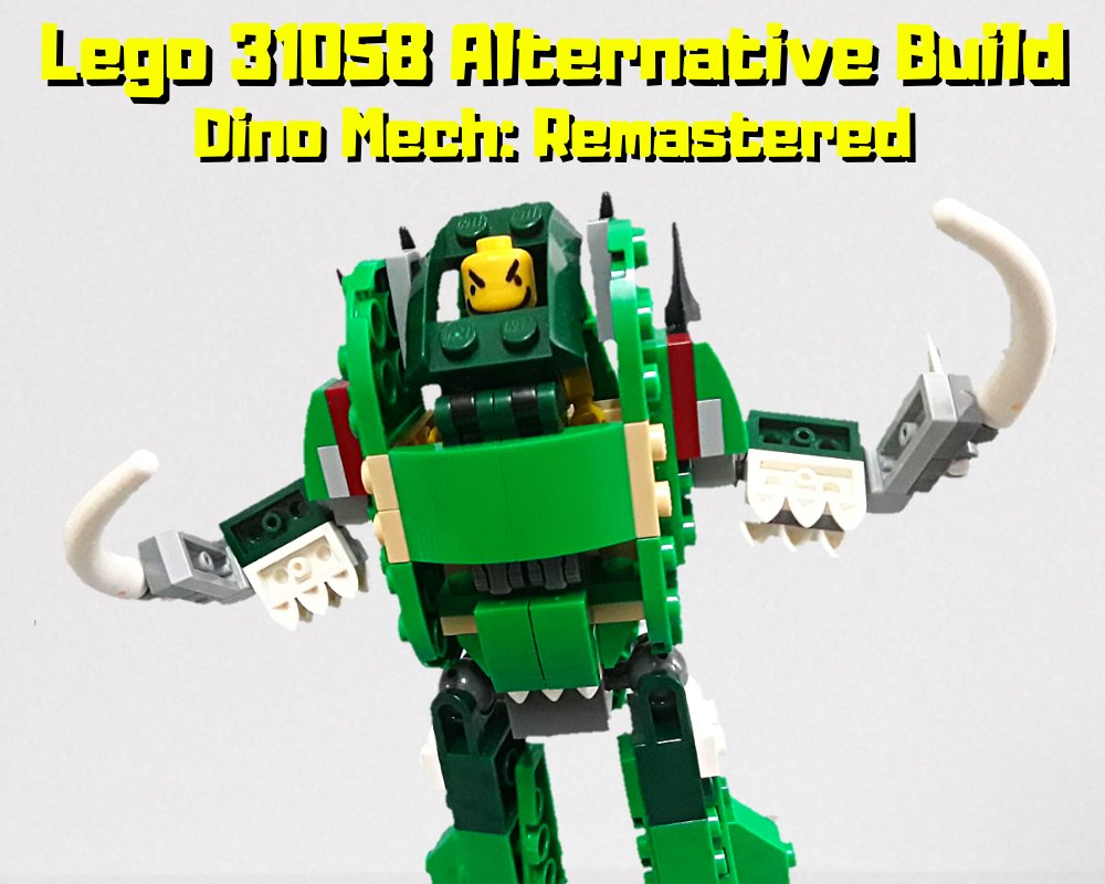 LEGO MOC Dino Mech: Remastered by Noob Builds Lego | Rebrickable ...