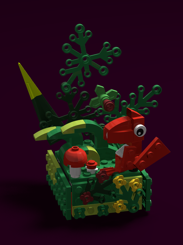 LEGO MOC-10802 Squirrel Woodland Scene by scrappapertiger | Rebrickable ...