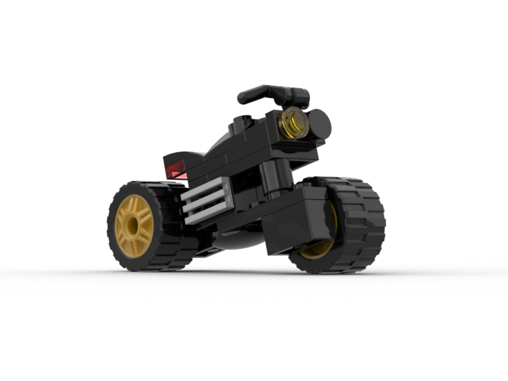 LEGO MOC Heavy Motorcycle - Edited by Lego Works | Rebrickable - Build ...