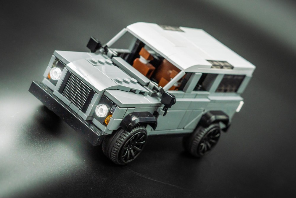 Lego Moc Land Rover Defender 110 By Nv Carmocs Rebrickable Build