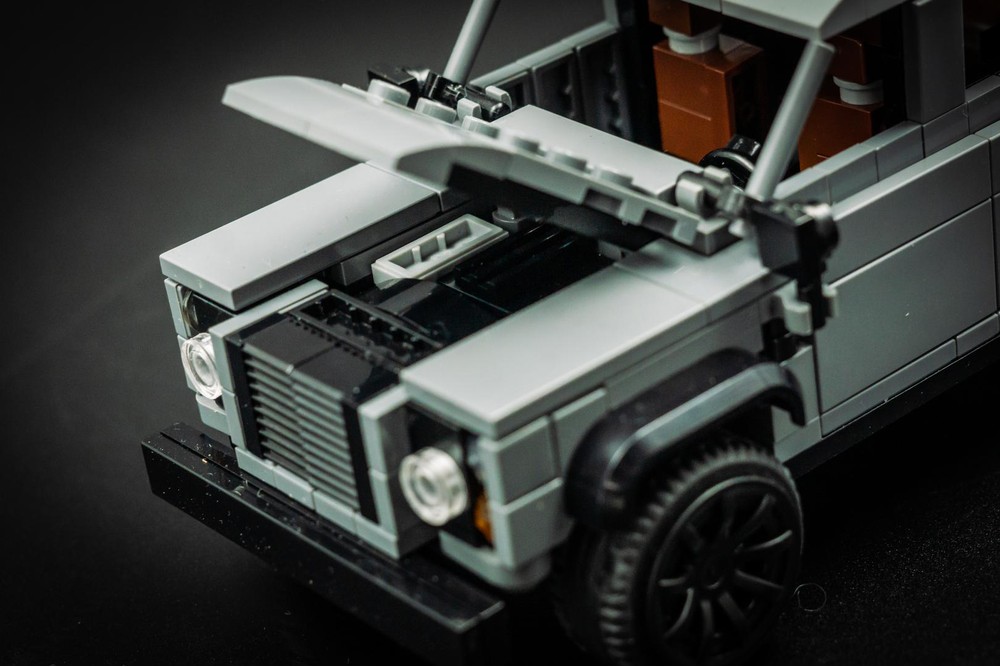 Lego Moc Land Rover Defender 110 By Nv Carmocs Rebrickable Build